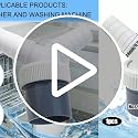 PVC Washing Machine Drain Adapter, Dishwasher Double Connection Y ...