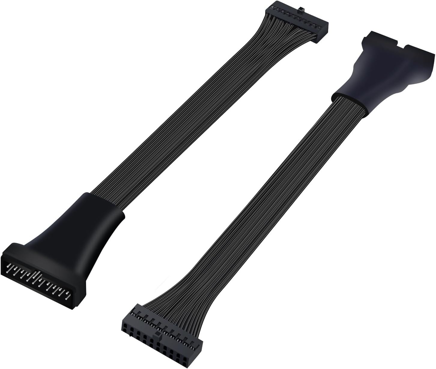 Amazon.com: HOXIBSL 2-Pack USB 3.0 Header Extension Cable,Motherboard ...