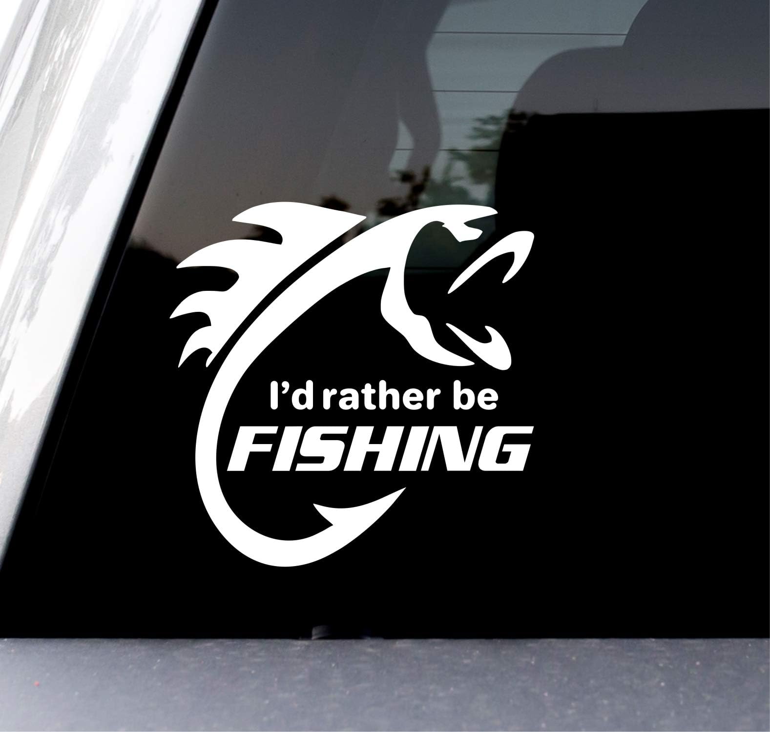 Amazon.com: A1154 Fish On Bass Fishing Decal Sticker : Automotive