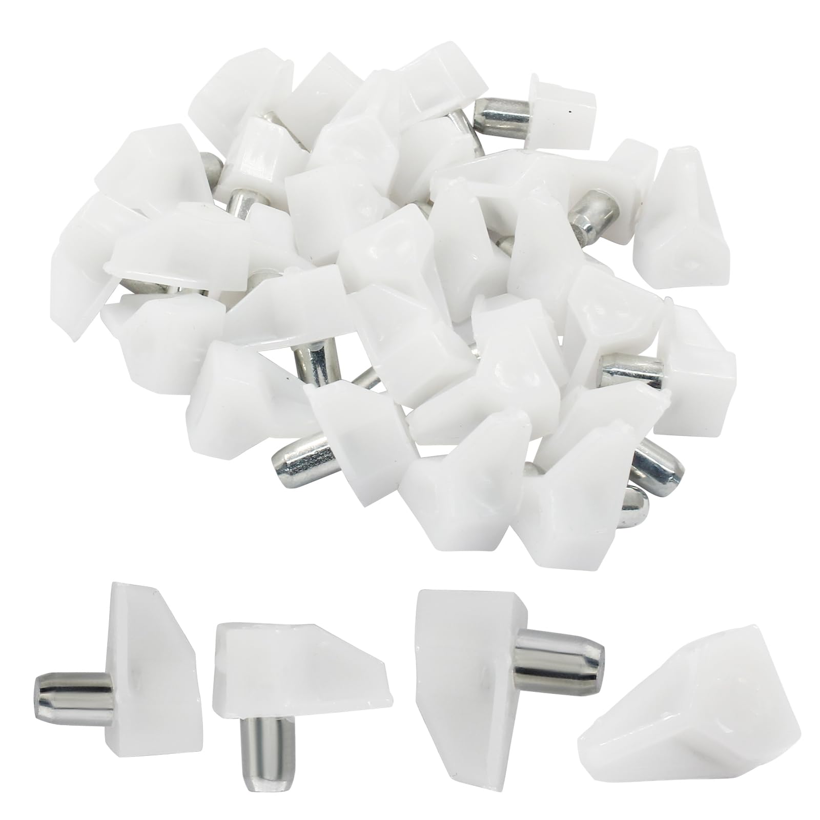 Amazon.com: suiwotin 30pcs 3/16 Inch (5mm) Shelf Support Peg, Plastic ...
