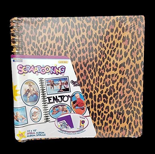 Amazon.com: 10x10 Leopard Print Spiral Album : Home & Kitchen