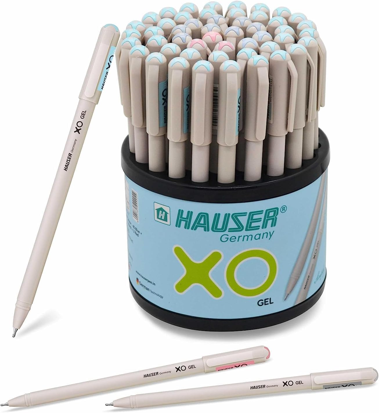 Amazon.com : Hauser XO Gel Pen Stand | Sleek Body & Minimalistic Design ...