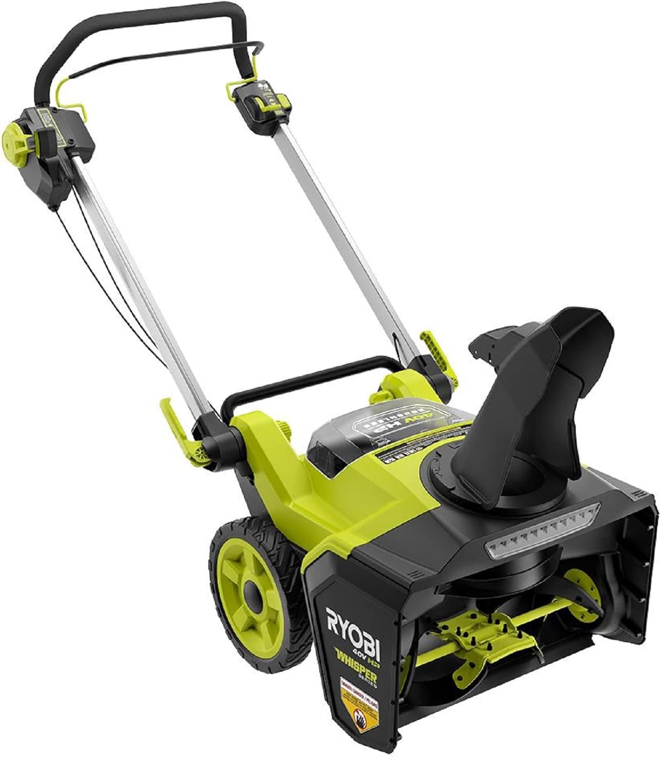 Amazon.com : RYOBI 40V HP Whisper Series Single-Stage Snow Blower ...