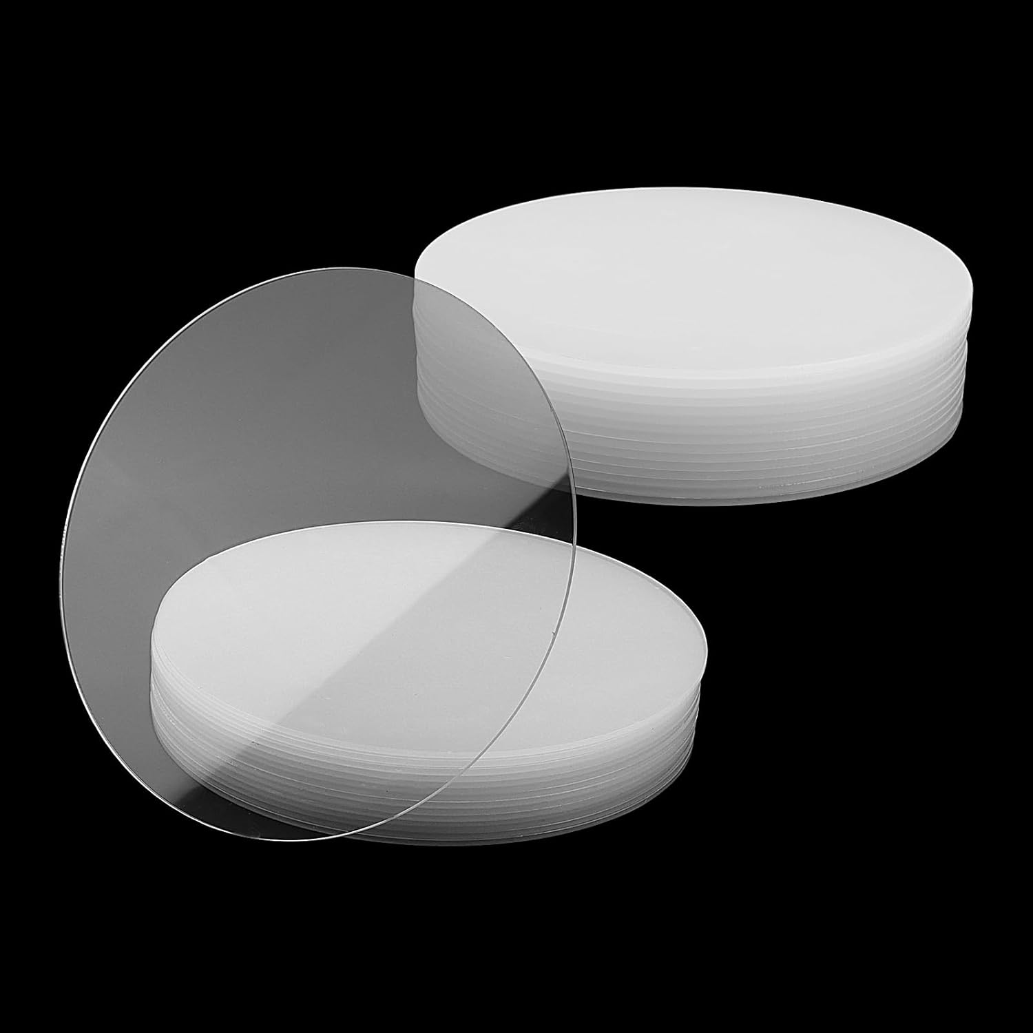 LEXININ 30 PCS 6 Inch Round Acrylic Discs, 2mm Thick Acrylic Round ...