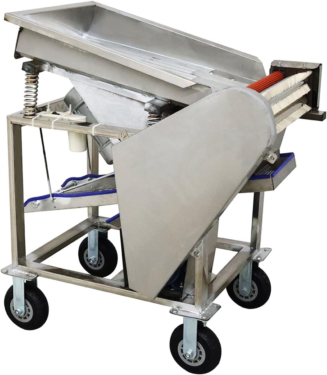 Amazon.com: BREVELTION Stainless Steel Pea Peeling Machine Green Bean ...