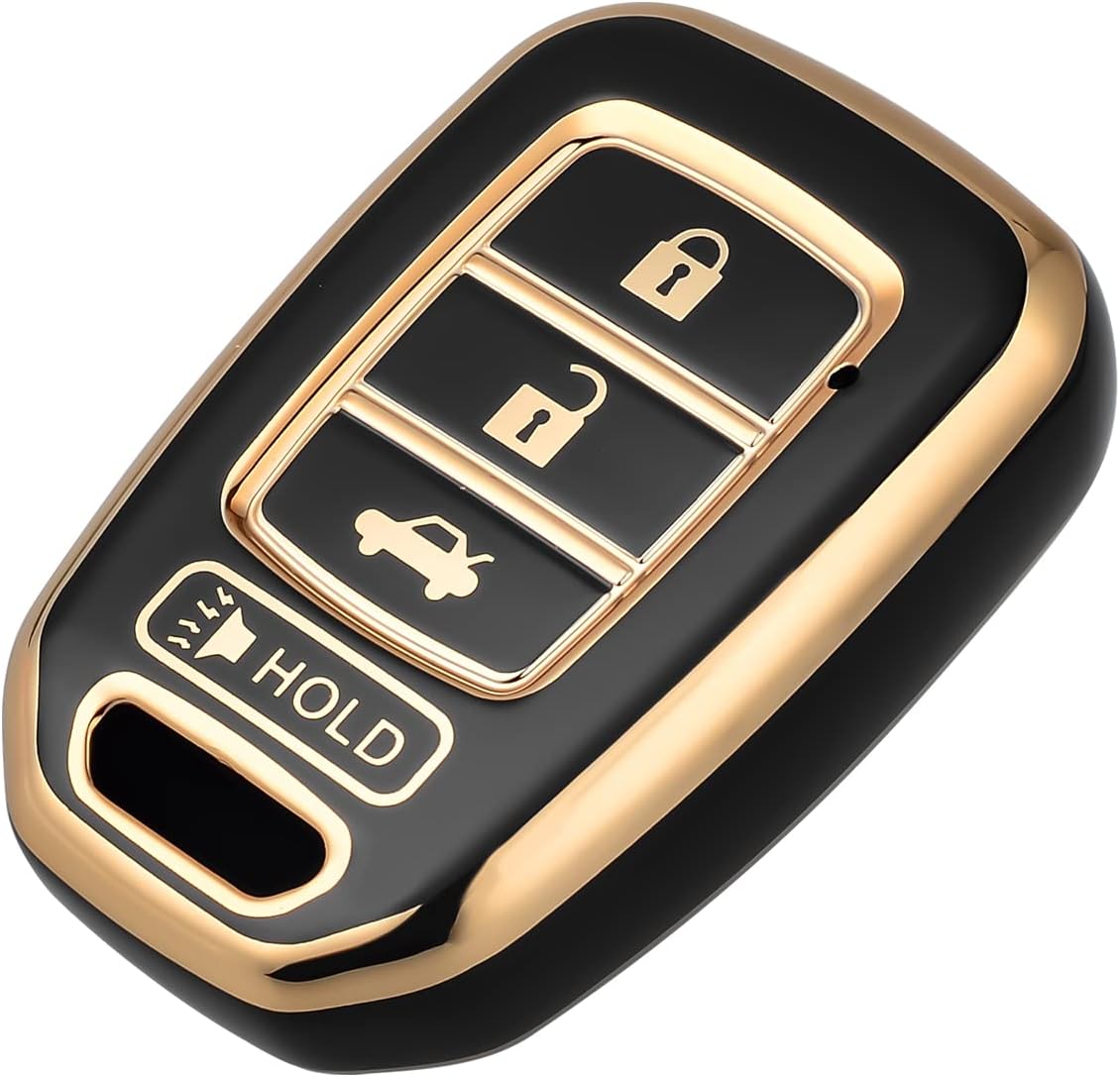 Amazon.com: OFFCURVE Key Fob Cover for Honda, Special Car Key Case ...