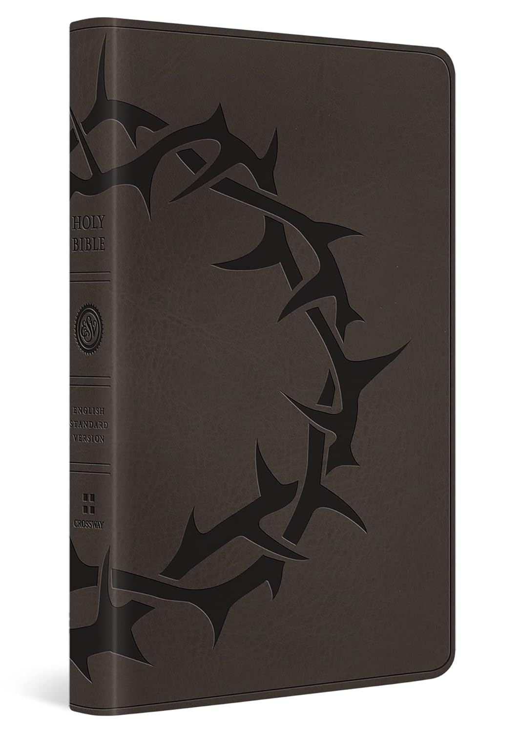 ESV Premium Gift Bible (TruTone, Charcoal, Crown Design): Holy Bible ...