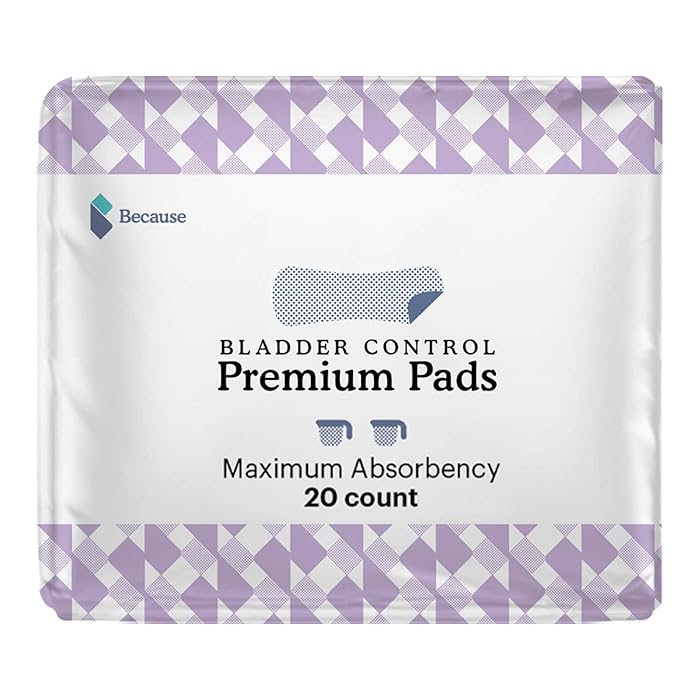 Buy Because Premium Pads for Women - Discreet, Individually Wrapped ...