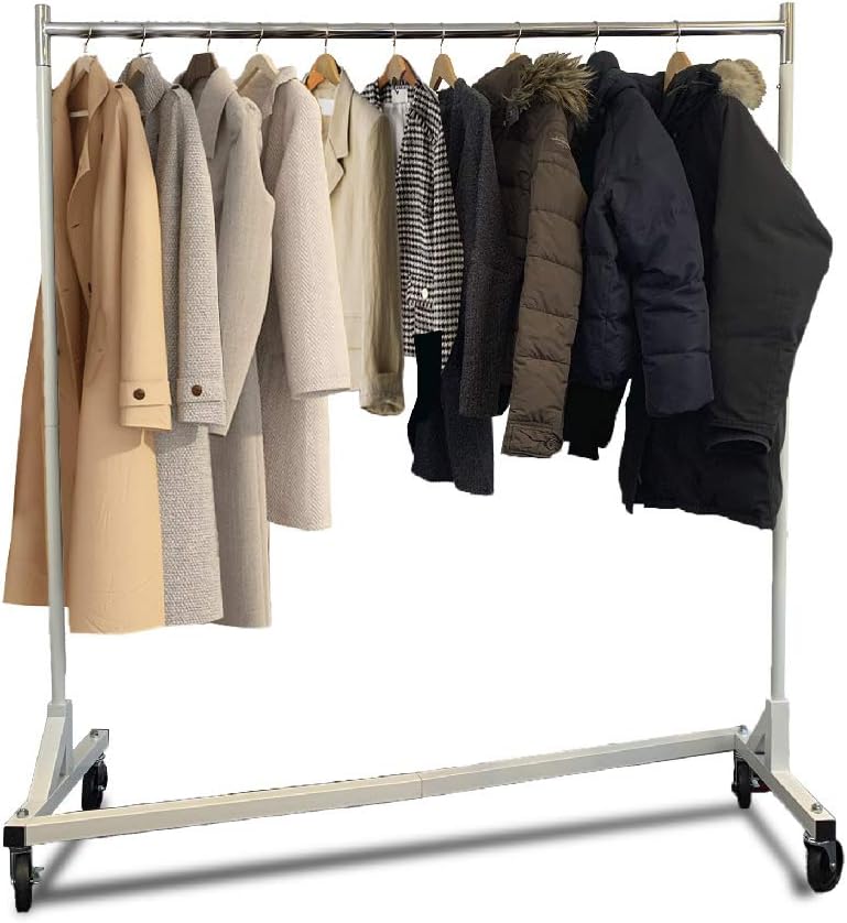 Amazon.com: Only Hangers Commercial Grade Rolling Z Rack with Nesting ...