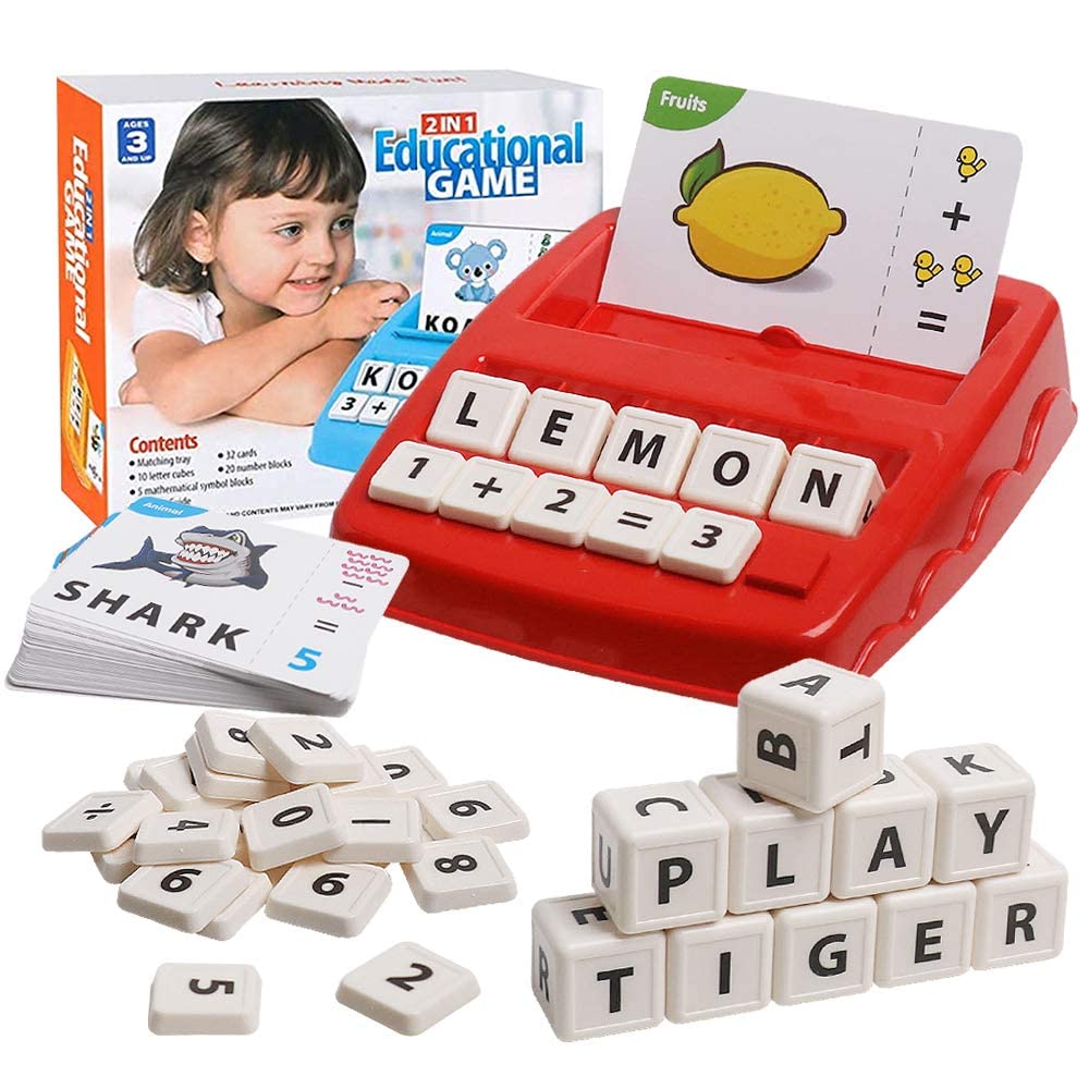 Buy PATPAT® Spelling Games for Kids,Brain Games for Kids with Flash ...