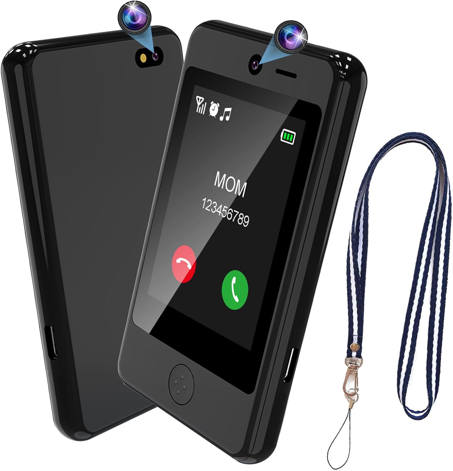 PTHTECHUS Telephone Portable pour Enfant, Smartphone pour Enfant Jouets ...