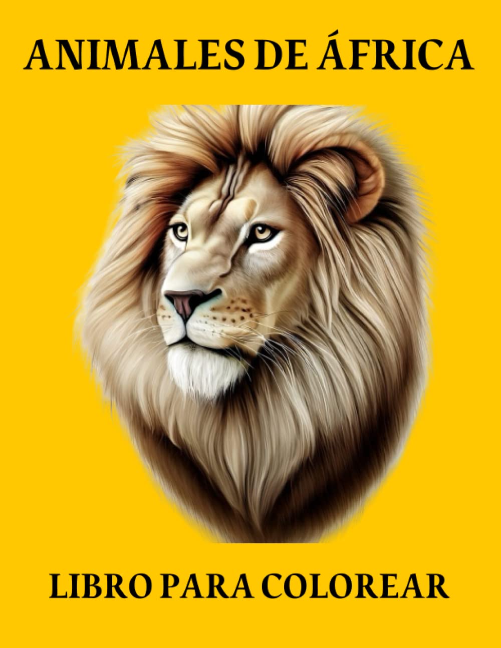 Amazon.com: ANIMALES DE ÁFRICA: LIBRO PARA COLOREAR (Spanish Edition ...