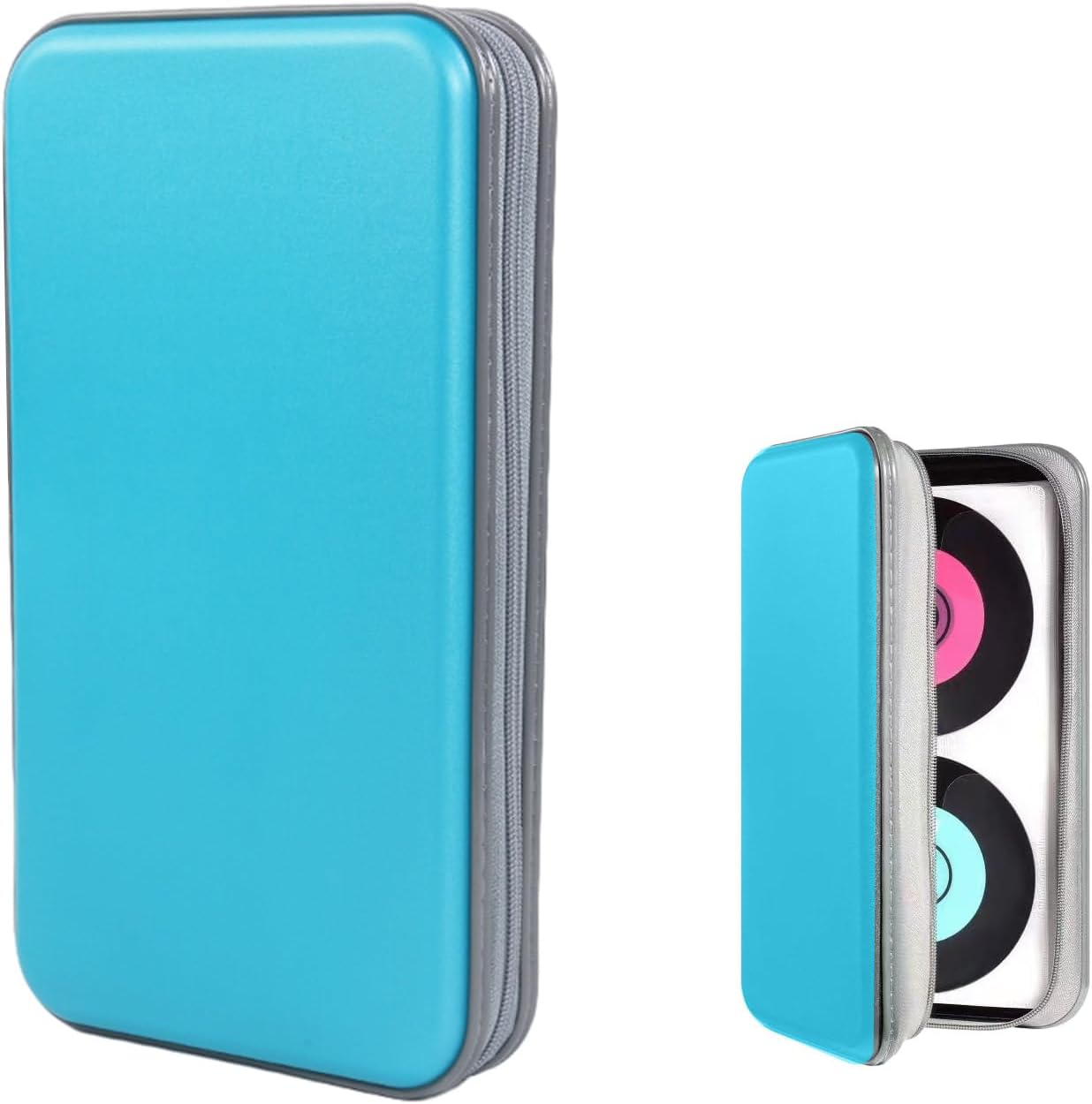 Amazon.com: Augeny Car CD Case Holder, 80 Capacity Plastic CD Disc ...