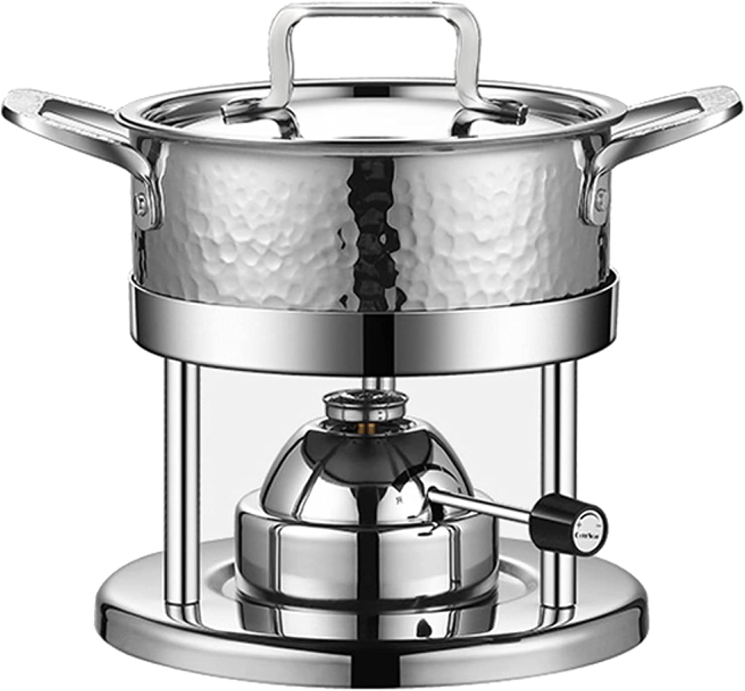 Amazon.com: Detachable Hotpot Shabu Hot Pot - Mini Stainless Steel ...