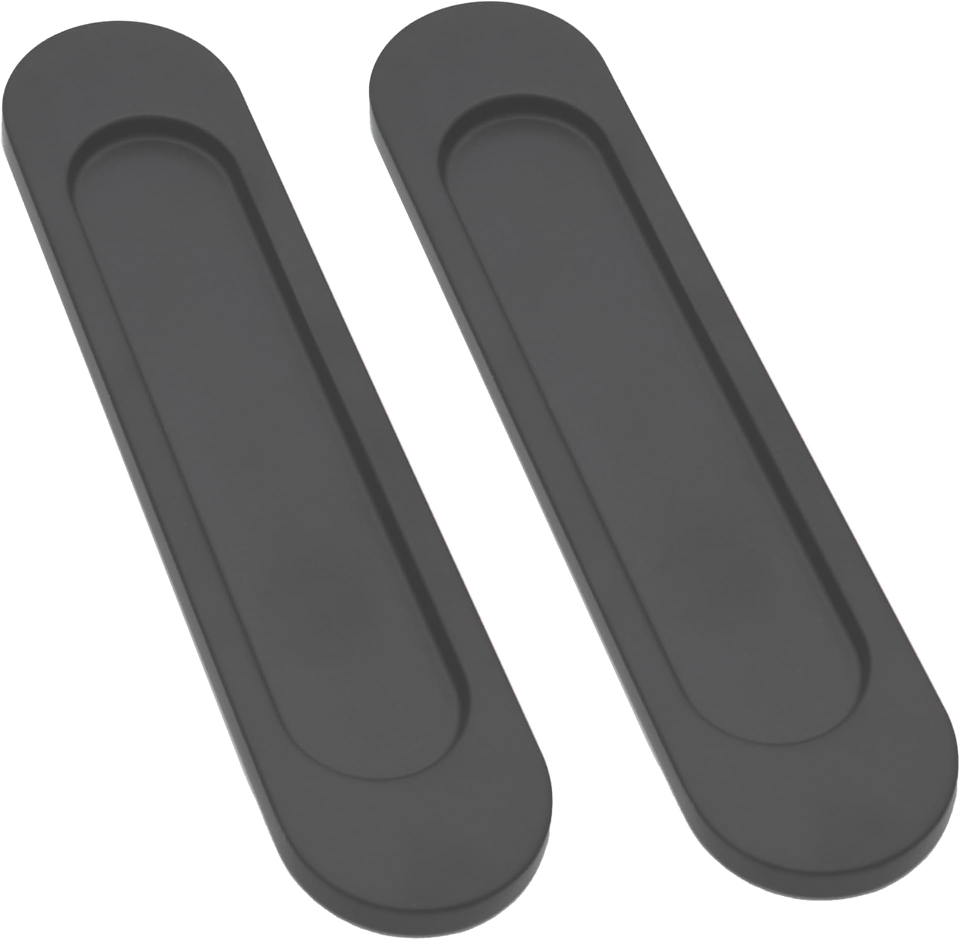 4 Pcs Black Adhesive Cabinet Handles, Self-Stick Instant Drawer Handle ...
