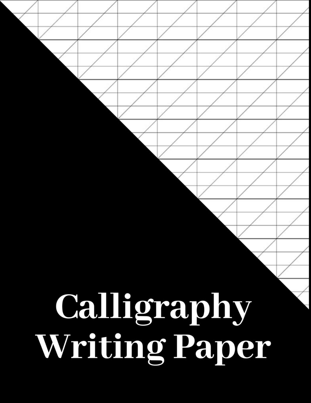 Calligraphy Writing Paper: 180 Pages, calligraphers practice paper and ...