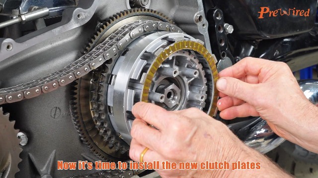 Harley Barnett Clutch Prewired M8 Clutch Plates Kit Friction Steel For ...