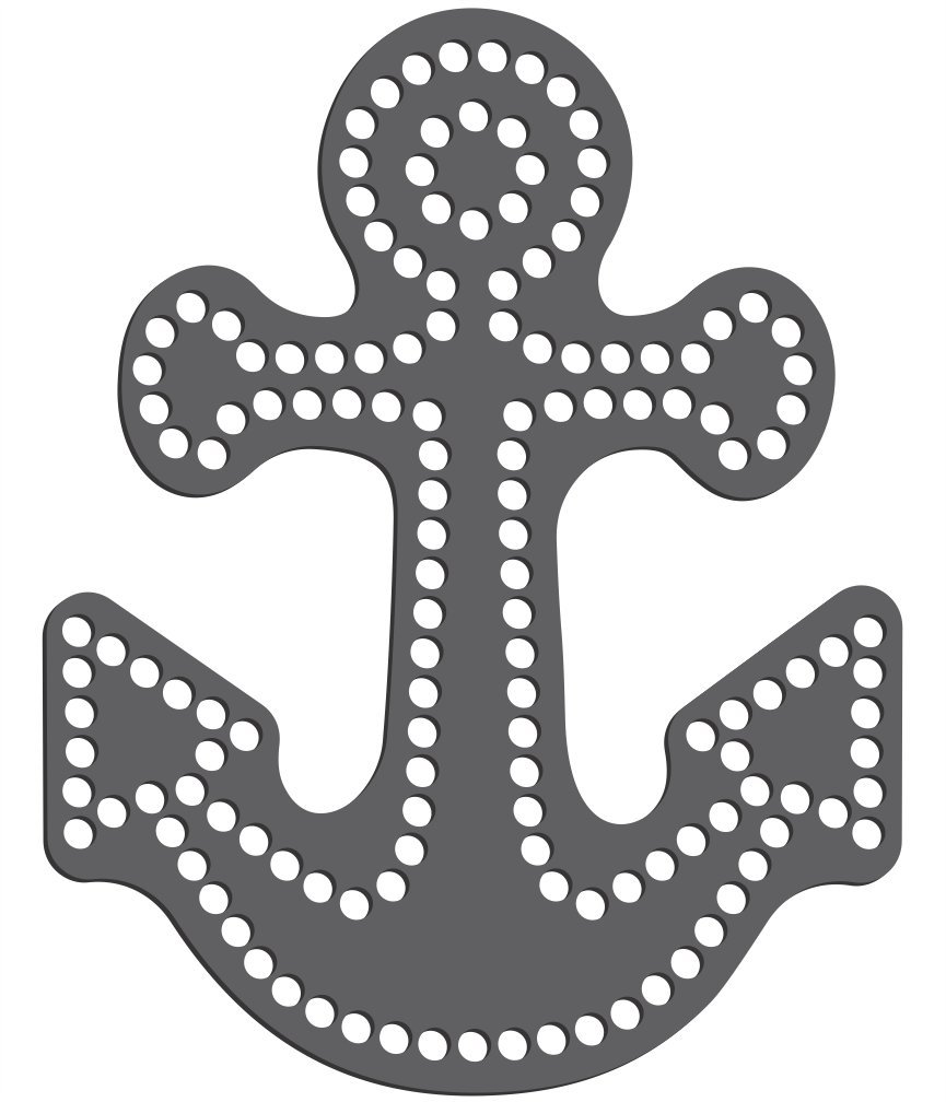 Amazon.com: Rhinestone Genie Anchor 001 Magnetic Rhinestone Template