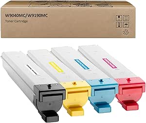 Amazon.com: W9190MC W9191MC W9192MC W9193MC Remanufactured Black Toner ...