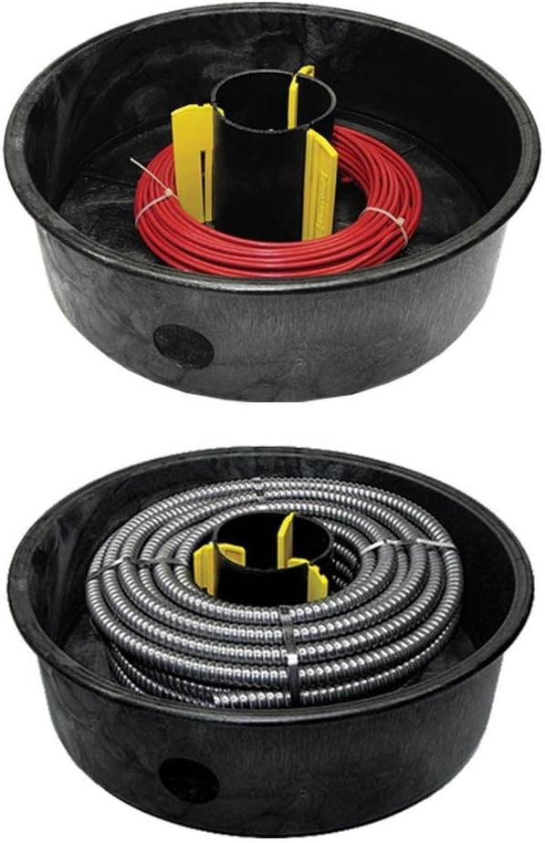 Rack-A-Tiers Wire Tub - Coil Wire Dispenser, Dispense & Rewind Wire ...