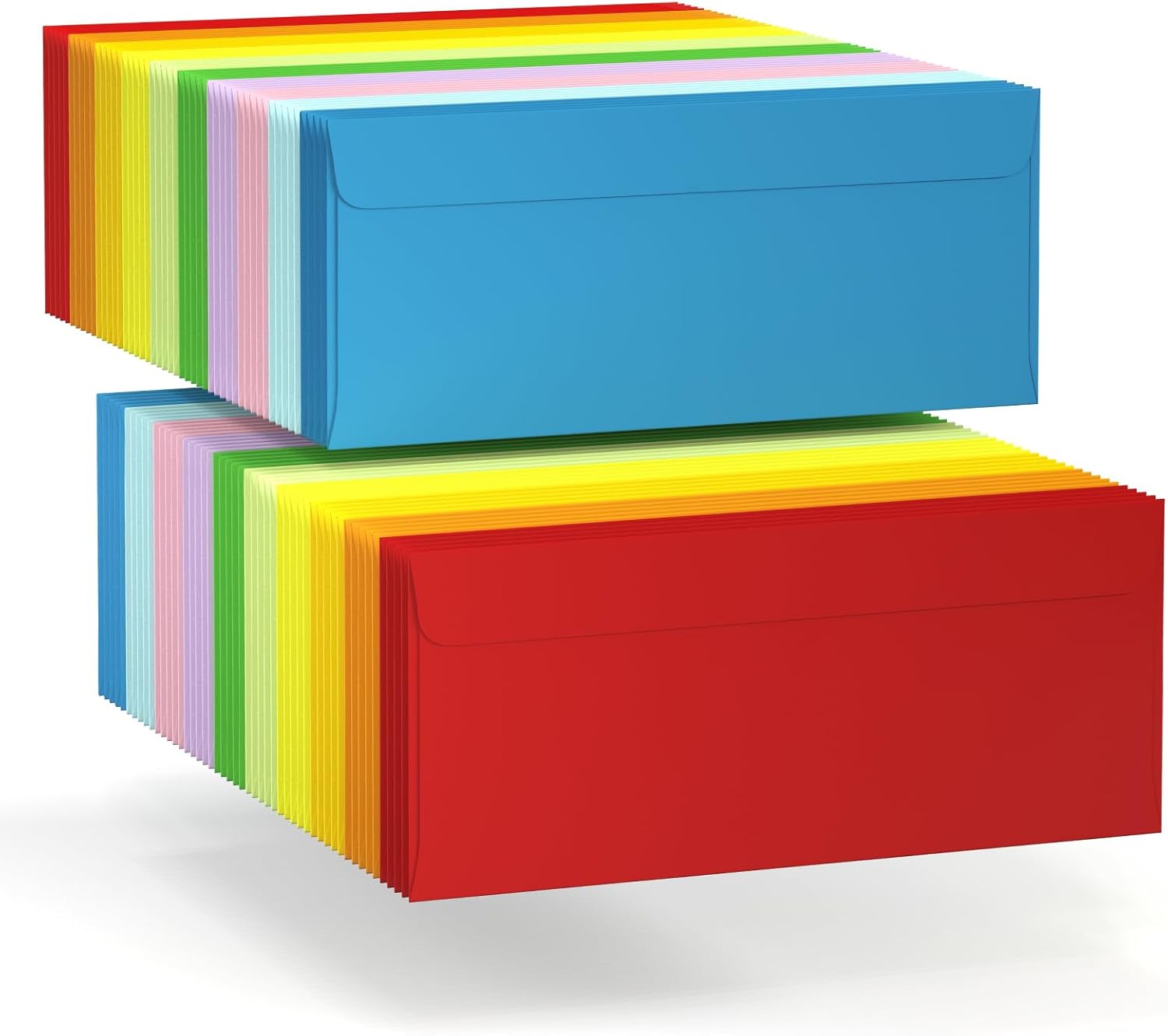 Amazon.com : CREGEAR #10 Colored Envelopes Letter Size Self Seal ...