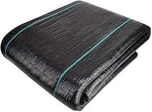 Amazon.com: Weed Membrane Heavy Duty Weed Control Barrier Fabric ...