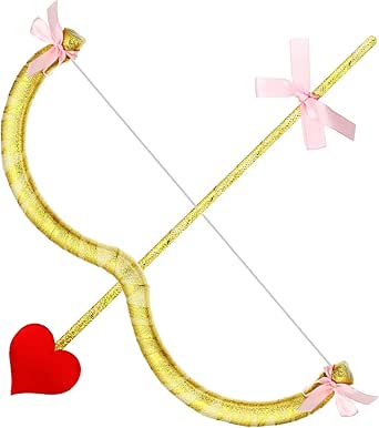Amazon.com: Leitee Cupid Bow and Arrow Valentines Cupid Costume ...