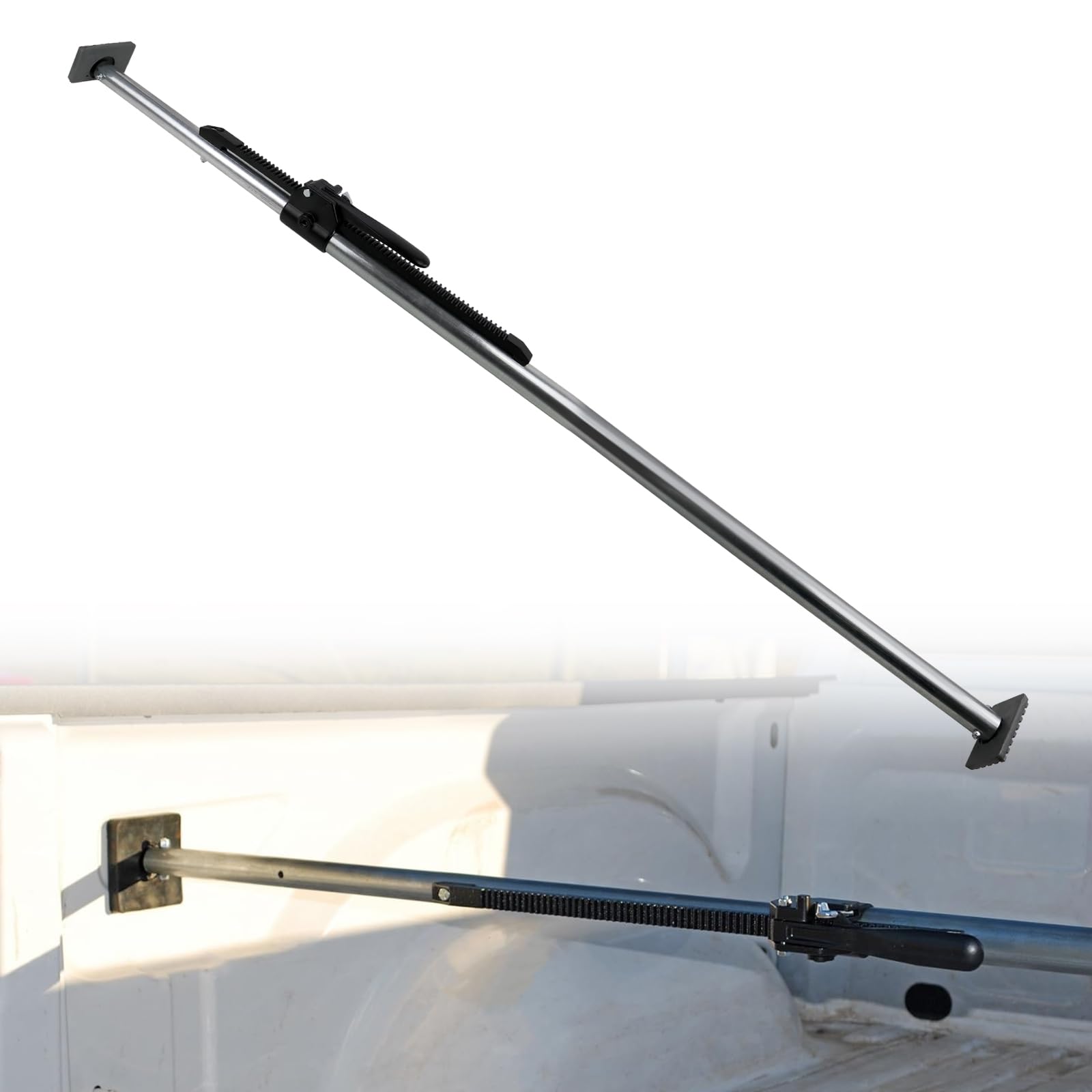 Amazon.com: Sporacingrts Adjustable Ratcheting Cargo Bar Extends from ...