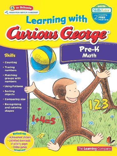 Learning with Curious George Preschool Math: The Learning Company ...