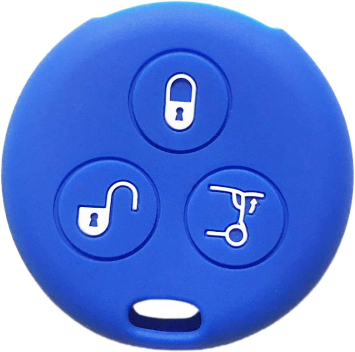 OTMIK Silicone Car Key Cover Case for Mercedes-Benz SMART Fortwo 450 ...