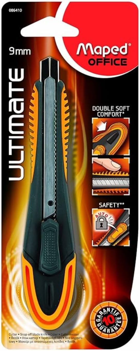 Maped 18mm Right Handed Start Cutter|Integrated Blade Snapper|Durable ...