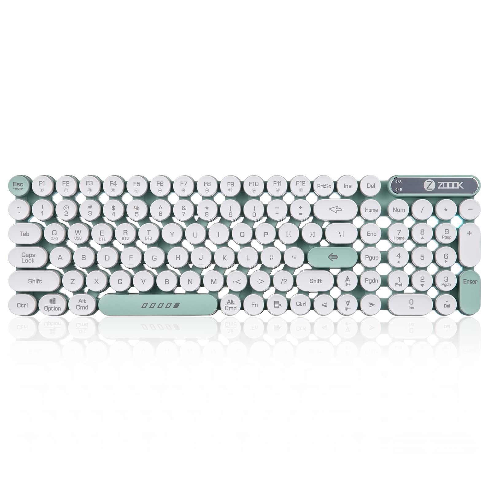 Amazon.in: Buy Zoook Prodigy Multi-Device/Rechargeable Keyboard (5 ...