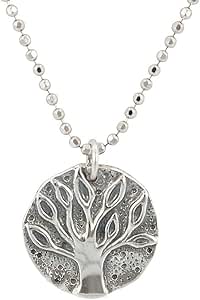 Amazon.com: Sterling Silver Ancient Greek Coin Tree of Life Pendant on ...