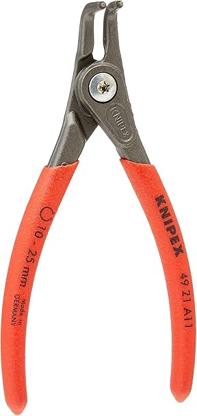 Knipex 49 21 A11 SB Precision Circlip Pliers for external circlips 10-25mm 90° angled in blister ...