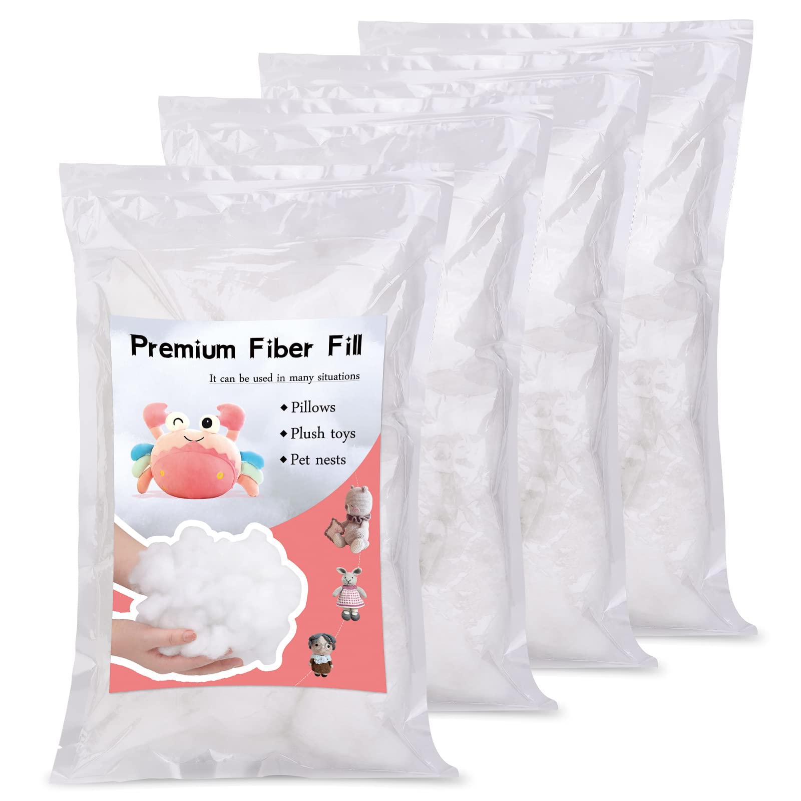 500g Polyester Fiber Filling, Fiber Filling, Super Soft and High ...