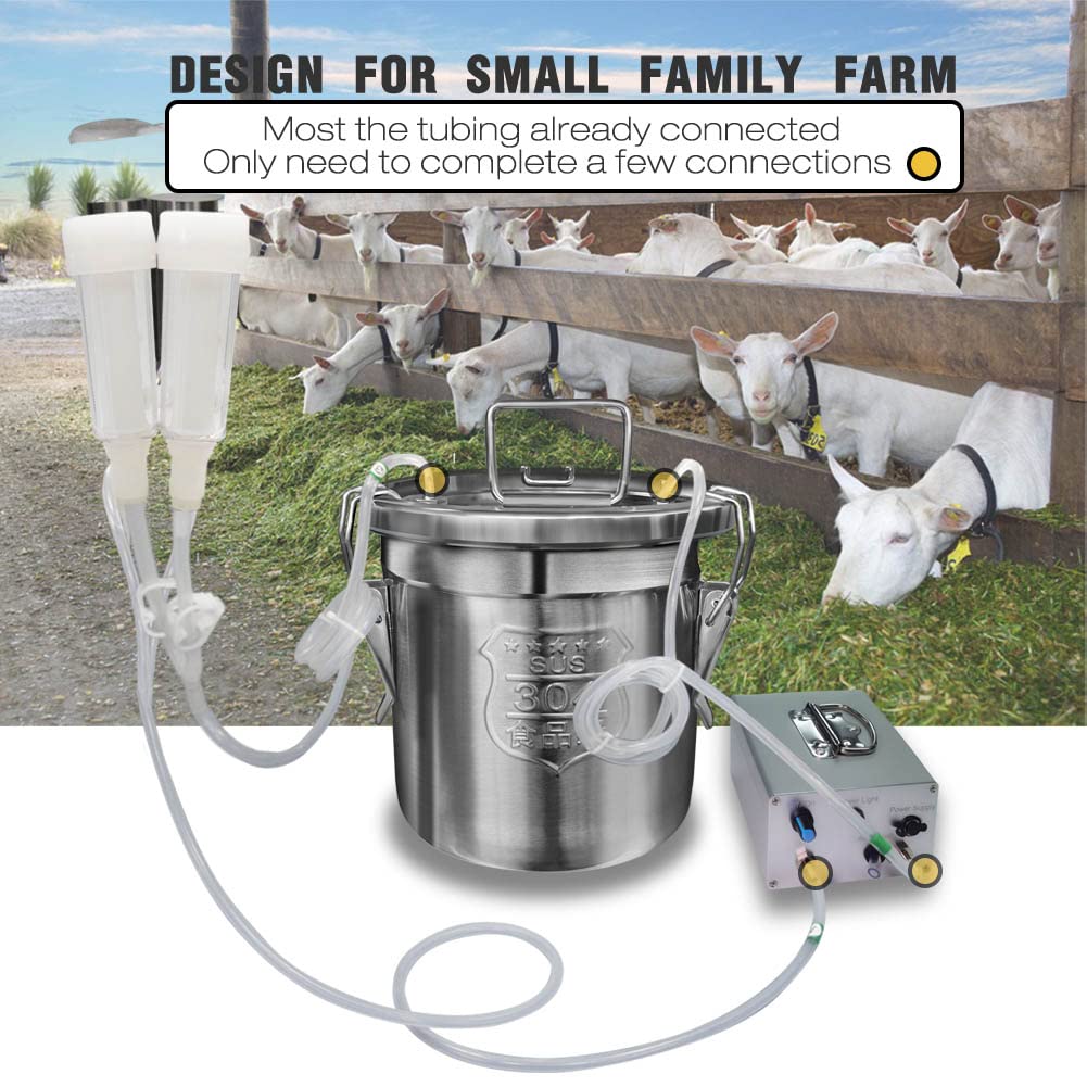 Snapklik.com : Hantop Goat Milking Machine, Rechargeable Battery ...