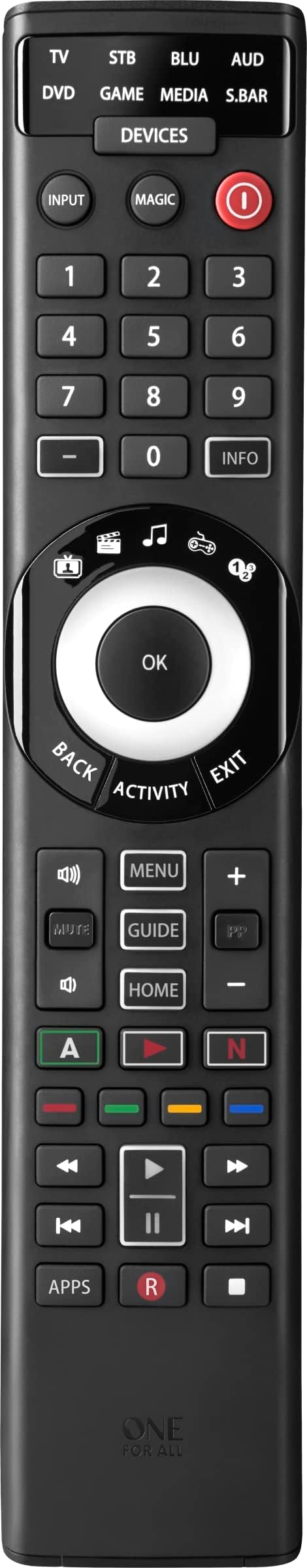 Amazon.com: One for All URC7880 Universal Smart Remote Control up to 8 ...