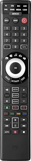 Amazon.com: One for All URC7880 Universal Smart Remote Control up to 8 ...