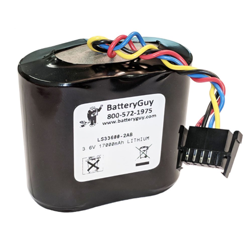 Amazon.com: BatteryGuy 1756-BATM Replacement 3.6V 17000mAh Lithium PLC ...