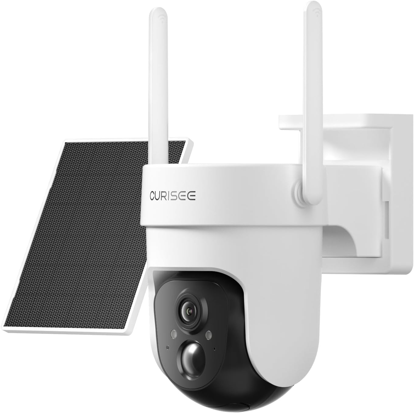 Amazon.com : ELYSOO Solar Camera Outdoor Wireless, 2K Color Night ...