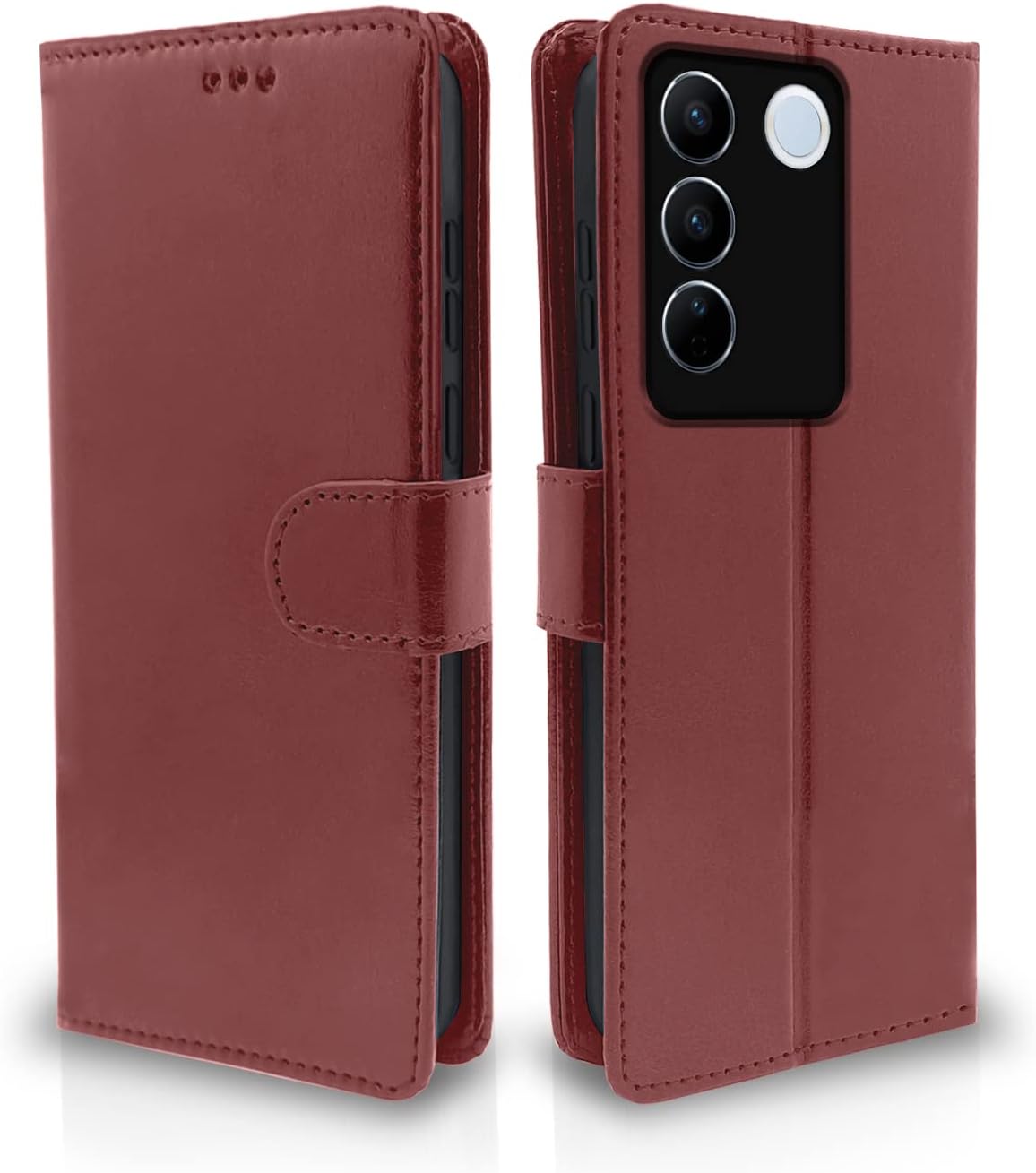 TheGiftKart Flip Back Cover Case for Vivo V27 / V27 PRO 5G | Dual-Color ...