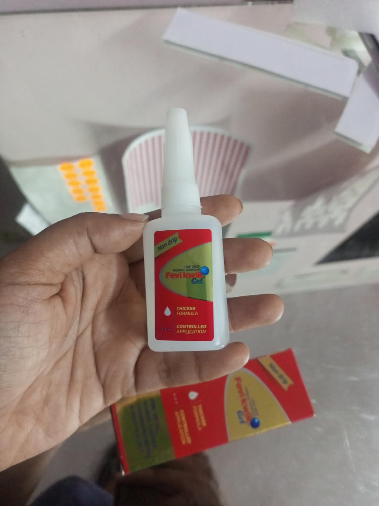 Pidilite Multi-Purpose Fevikwik Gel One Drop Instant Adhesive (20g ...