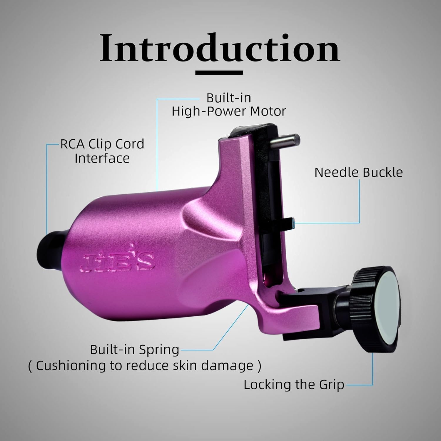 Vivace Rotary Tattoos Stigma Tattoo Machine Rotary Adjustable Shader