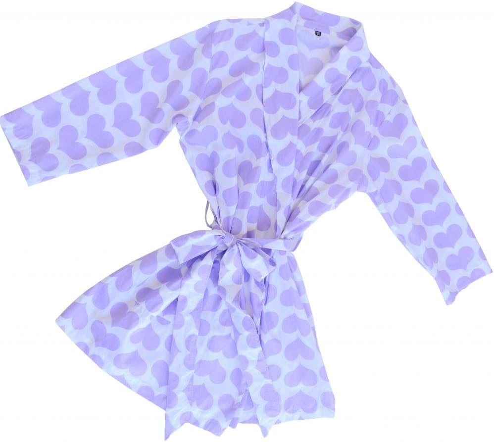 Amazon.com: Ring Ching Ching Purple Heart Robe: Clothing, Shoes & Jewelry