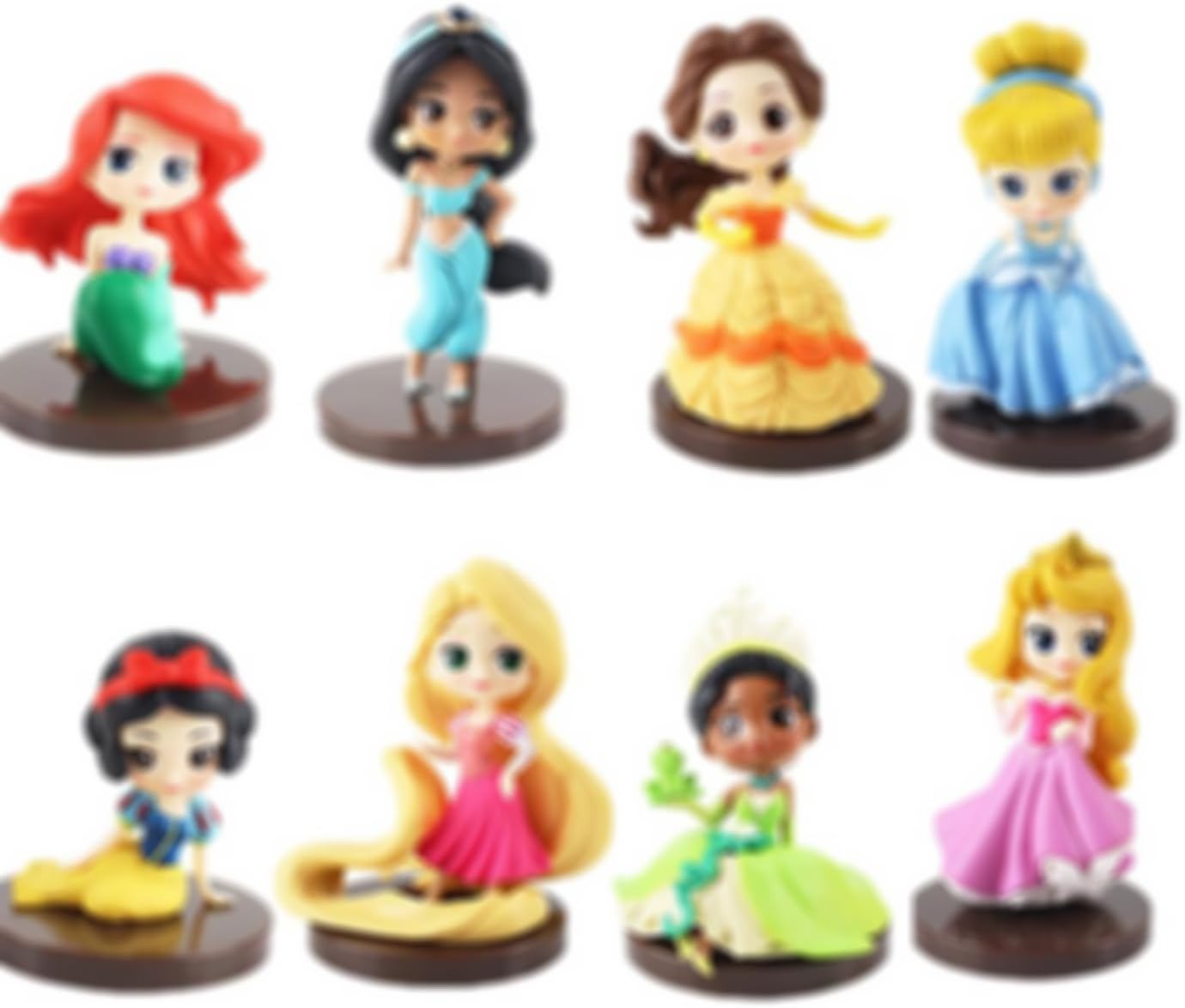 Amazon.com: Girl Cake Topper,8pcs Girl Theme Birthday Party Supplies