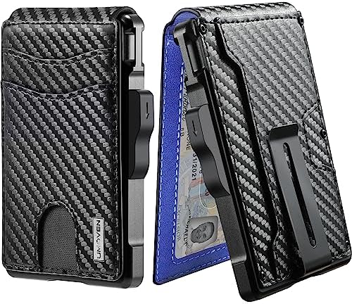 Amazon.com: High Tech, Aluminum Slim Wallets for Men with RFID Blocking ...