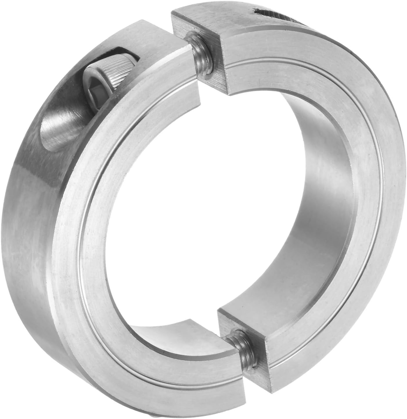 Amazon.com: uxcell Double Split Clamp-On Shaft Collar for 2" Shaft, Two ...