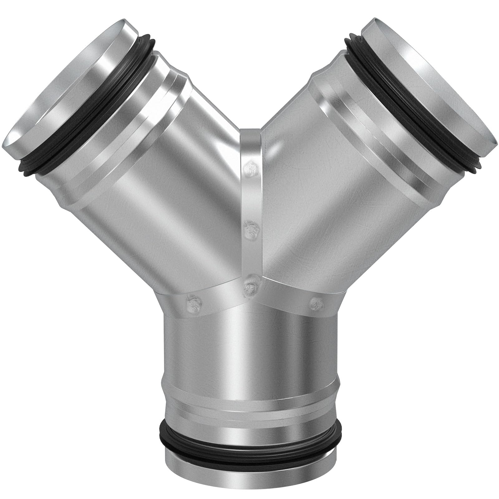 Amazon.com: 4" Duct Splitter for Exhaust Fan Dryer Vent Hose 3 Way Duct ...