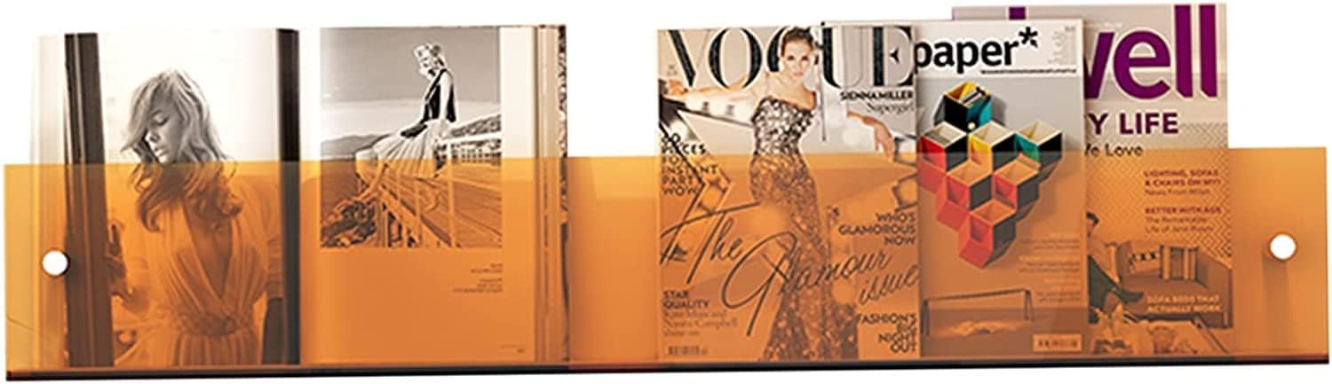 Amazon.com: Wall Mounted Magazine Racks, Hanging Magazine Racks, Clear ...