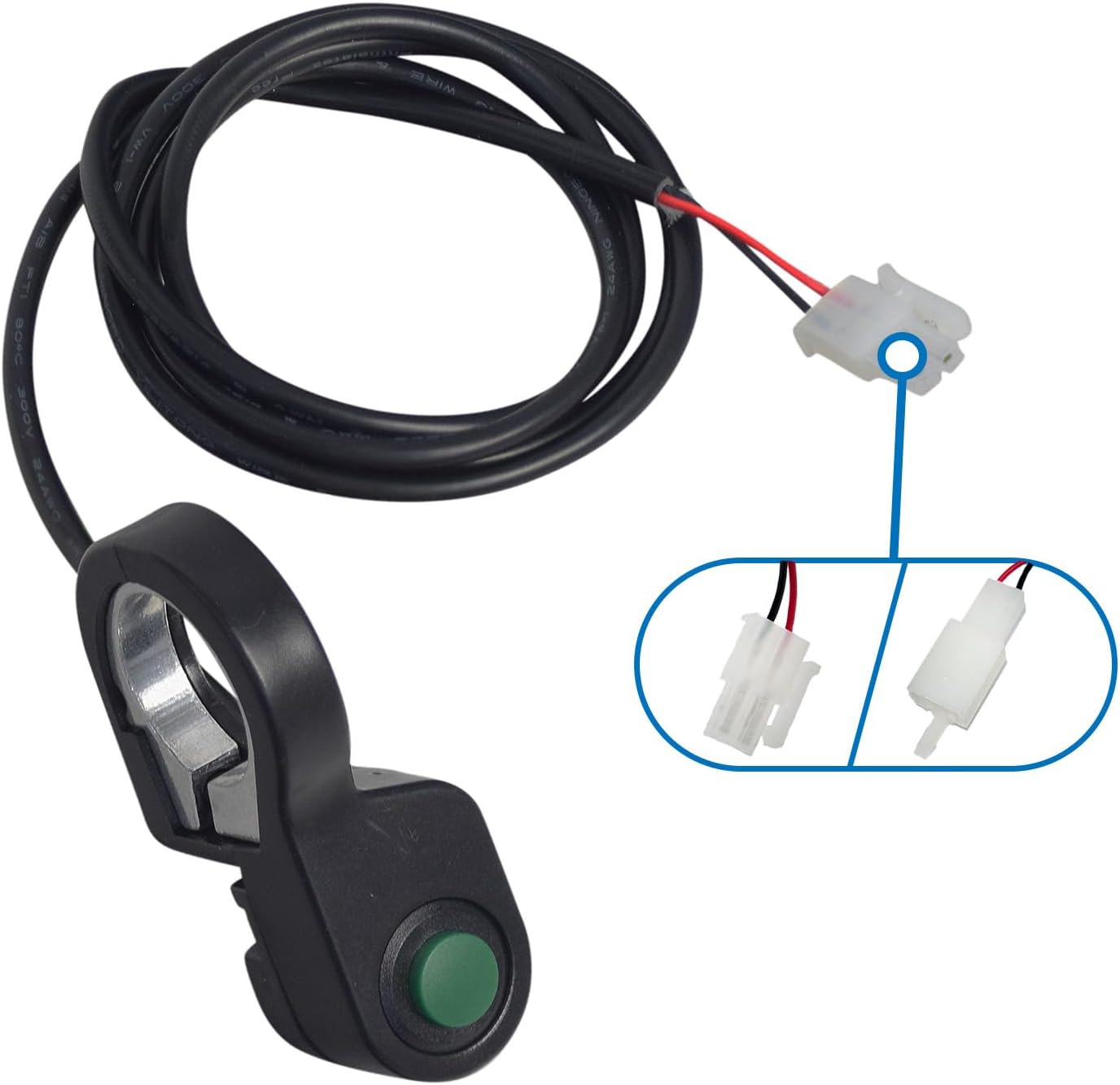 Amazon.com : AlveyTech 2-Wire Push Button Throttle for Razor E90 ...